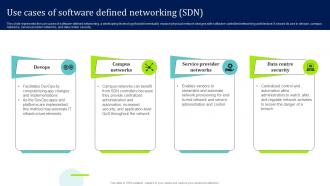 SDN Overview Use Cases Of Software Defined Networking SDN PPT Slide