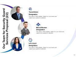 Security Guard Services Proposal Template Powerpoint Presentation Slides | Presentation Graphics ...