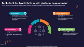 Tech Stack For Blockchain Music Platform Blockchain Technology Evolving ...