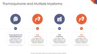 Thymoquinone And Multiple Myeloma Ppt Summary ACP PPT Slide