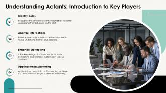Understanding Actants Introduction To Key Players PPT Template ST AI SS ...
