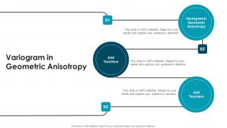 Variogram In Geometric Anisotropy PPT Template ACP PPT Template