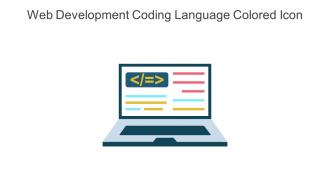 Web Development Coding Language Colored Icon In Powerpoint Pptx Png And Editable Eps Format PPT ...