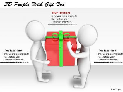 1113 3D People With Gift Box Ppt Graphics Icons Powerpoint | PowerPoint ...