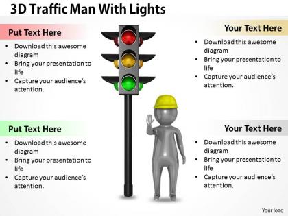 Traffic Light Icons - SlideTeam