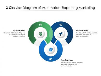 3 Circular Infographic - SlideTeam