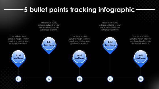 5 bullets PowerPoint Presentation and Slides PPT Template | SlideTeam