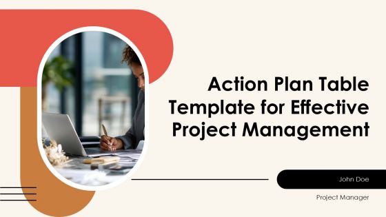 Project Management Action Plan PowerPoint Presentation and Slides PPT ...
