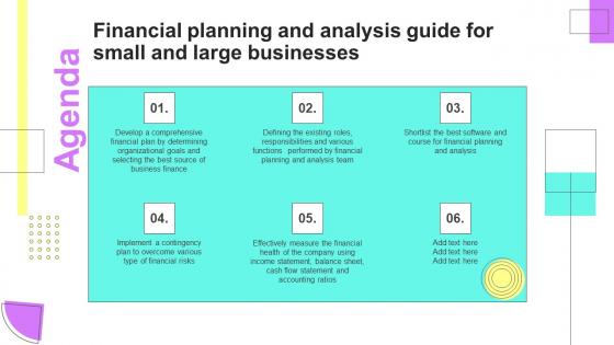 Financial agenda PowerPoint Presentation and Slides PPT Slide | SlideTeam