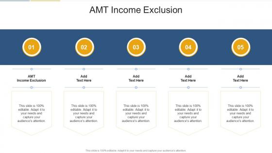 Amt Income Exclusion PowerPoint Presentation and Slides PPT Sample ... Amt Income Exclusion PowerPoint Presentation and Slides PPT Sample ...