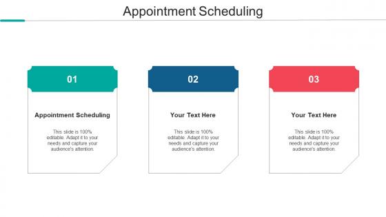 Appointment Scheduler Program Powerpoint Presentation And Slides