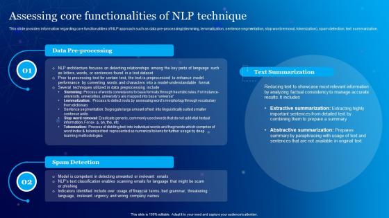 Assessing Core Functionalities Powerpoint Presentation And Slides