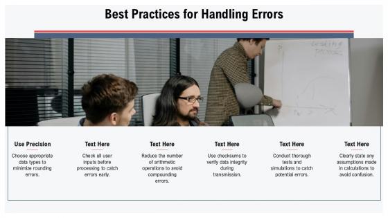 Best Practices For Handling Errors Error Analysis PPT Designs ACP PPT Slide