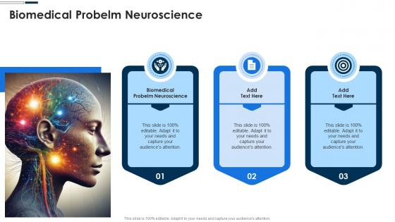 Biomedical Probelm Neuroscience PowerPoint Presentation and Slides PPT Sample | SlideTeam