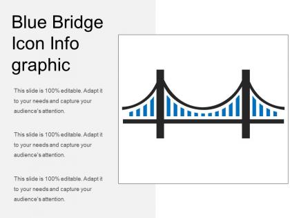 Bridge Icon - SlideTeam