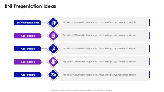 BNI Presentation Ideas PowerPoint Presentation and Slides PPT Sample | SlideTeam