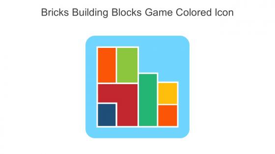 Blocks Game Icon PowerPoint Presentation and Slides | SlideTeam