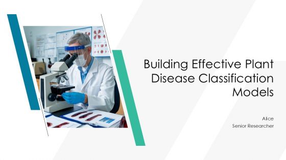 Building Effective Plant Disease Classification Models PPT Summary AT