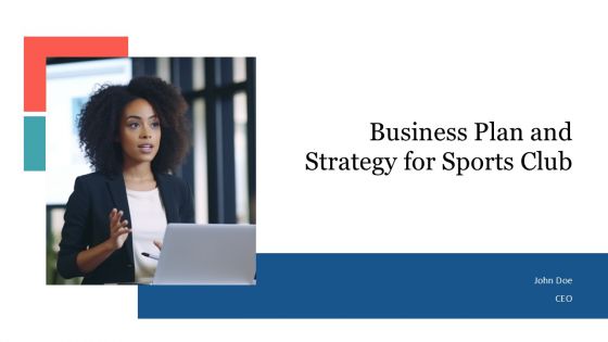 Business Plan And Strategy For Sports Club PPT Mockup AT
