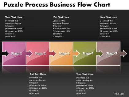 Sales process flow chart PowerPoint Presentation and Slides PPT Example ...