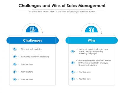 Sales Wins - SlideTeam