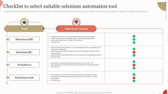Selenium Automation - Slide Team