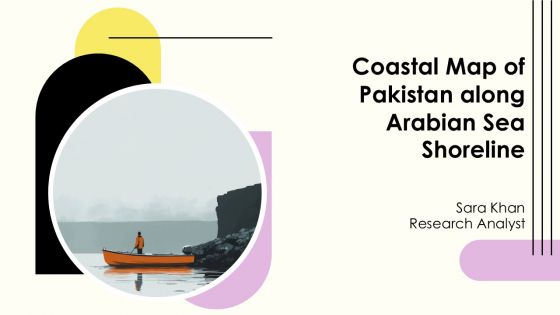Coastal Map Of Pakistan Along Arabian Sea Shoreline PPT Example AT