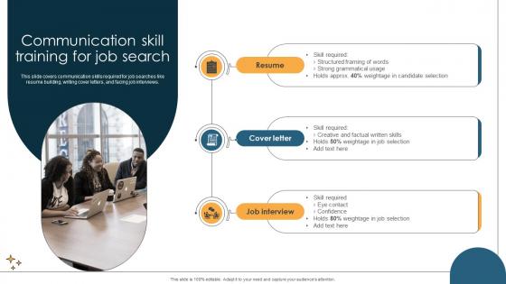 Job Search Skills PowerPoint Presentation and Slides PPT Example | SlideTeam