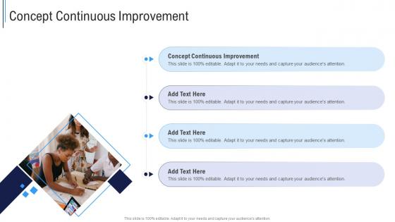 Concept Continuous Improvement PowerPoint Presentation and Slides PPT Template | SlideTeam