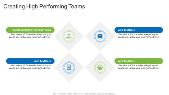 High performance team building PowerPoint Presentation and Slides | SlideTeam
