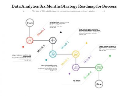 Data Analytics Roadmap - Slide Team