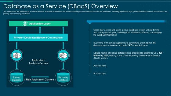 Database As A Service Dbaas PowerPoint Presentation and Slides PPT PowerPoint | SlideTeam
