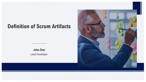 Definition Of Scrum Artifacts PPT Template AT