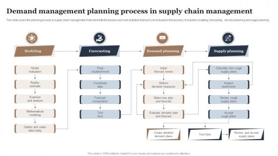 Demand Planning Process - Slide Team Demand Planning Process - Slide Team