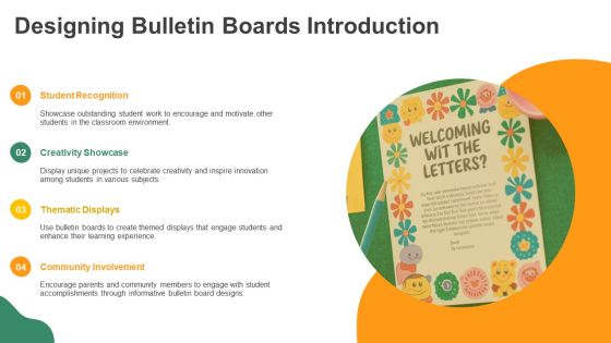 Designing Bulletin Boards To Showcase Student Achievements PPT Slides AT