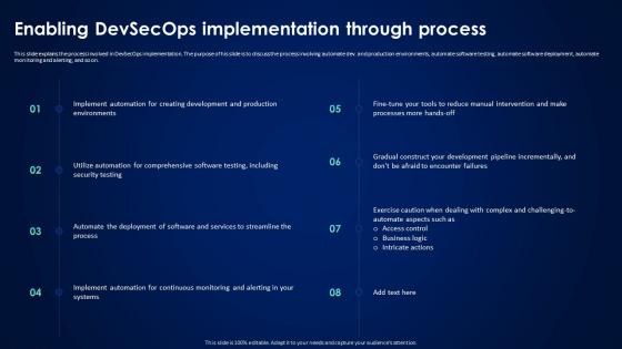Devsecops Implementation Roadmap Powerpoint Presentation And Slides