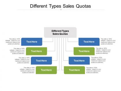 Different Types Sales Quotas PowerPoint Presentation and Slides PPT Presentation | SlideTeam