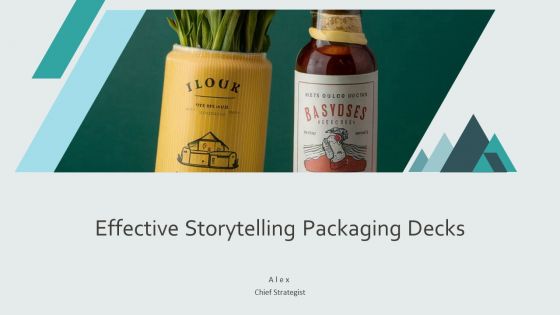Effective Storytelling Packaging Decks PPT PowerPoint AT