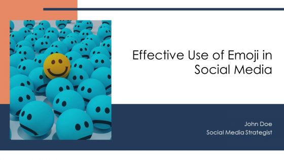 Effective Use Of Emoji In Social Media PPT Guidelines AT