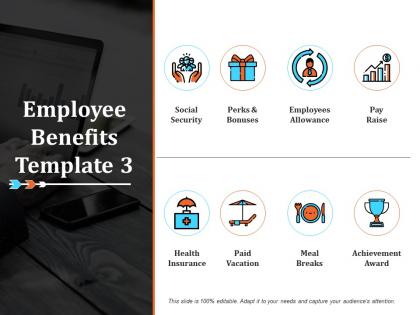 Employee Benefits Infographic - SlideTeam
