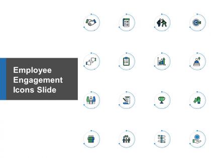 Employee Engagement Icon - SlideTeam