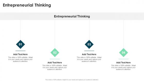 Entrepreneurial Thinking PowerPoint Presentation and Slides PPT Sample | SlideTeam