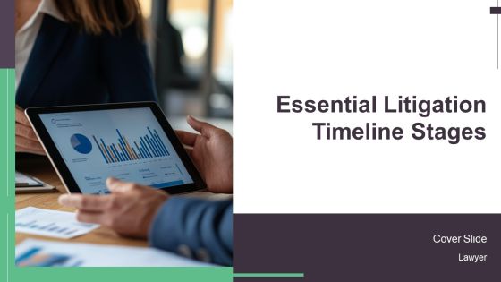 Essential Litigation Timeline Stages PPT Demonstration AT