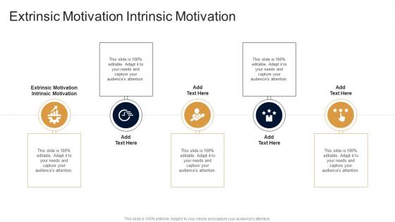Extrinsic Intrinsic Motivation PowerPoint Presentation and Slides PPT ...