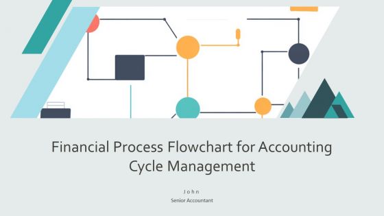 Financial Process Flowchart For Accounting Cycle Management PPT ...