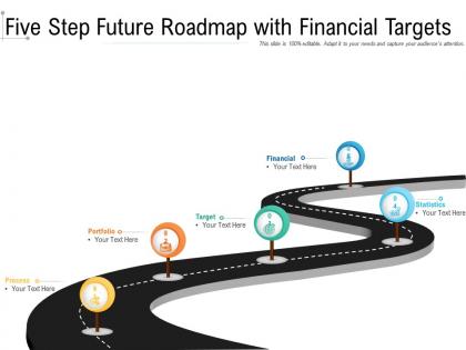 Five Step Roadmap - SlideTeam