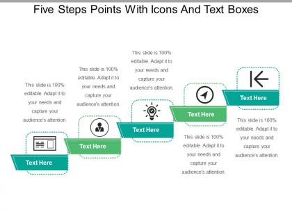 Five Step Roadmap - Slide Team