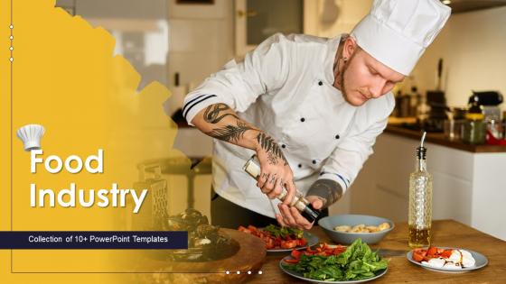 Food Industries Icon PowerPoint Presentation and Slides | SlideTeam