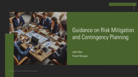 Guidance On Risk Mitigation And Contingency Planning PPT PowerPoint AT