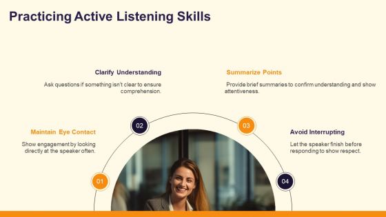 How To Improve Your Self Presentation PPT Sample AT